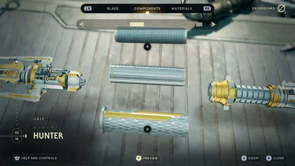 Come personalizzare la spada laser in Star Wars Jedi: Survivor