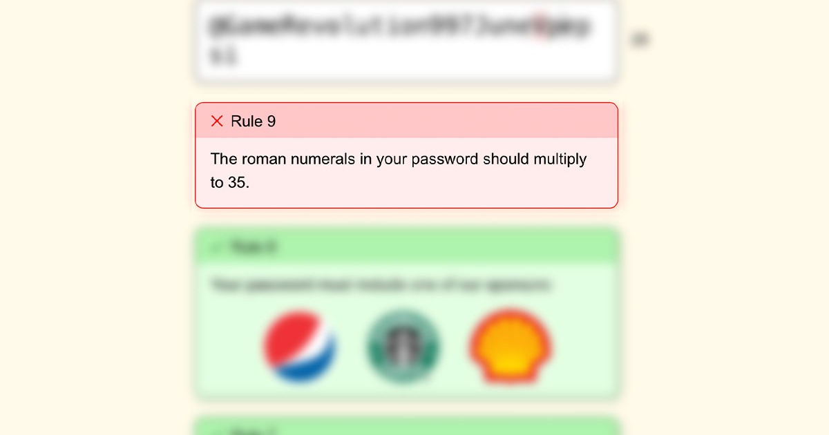 Gioco Di Password Regola 9 Quali Numeri Romani Si Moltiplicano Per 35 